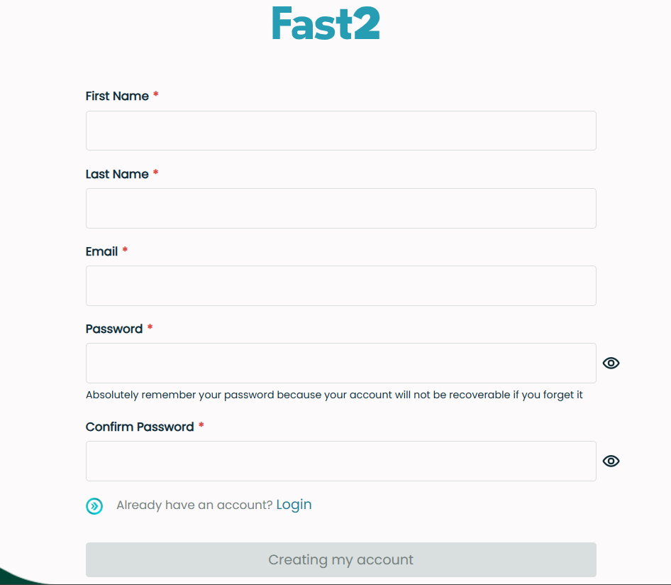 Authentication - Fast2 documentation